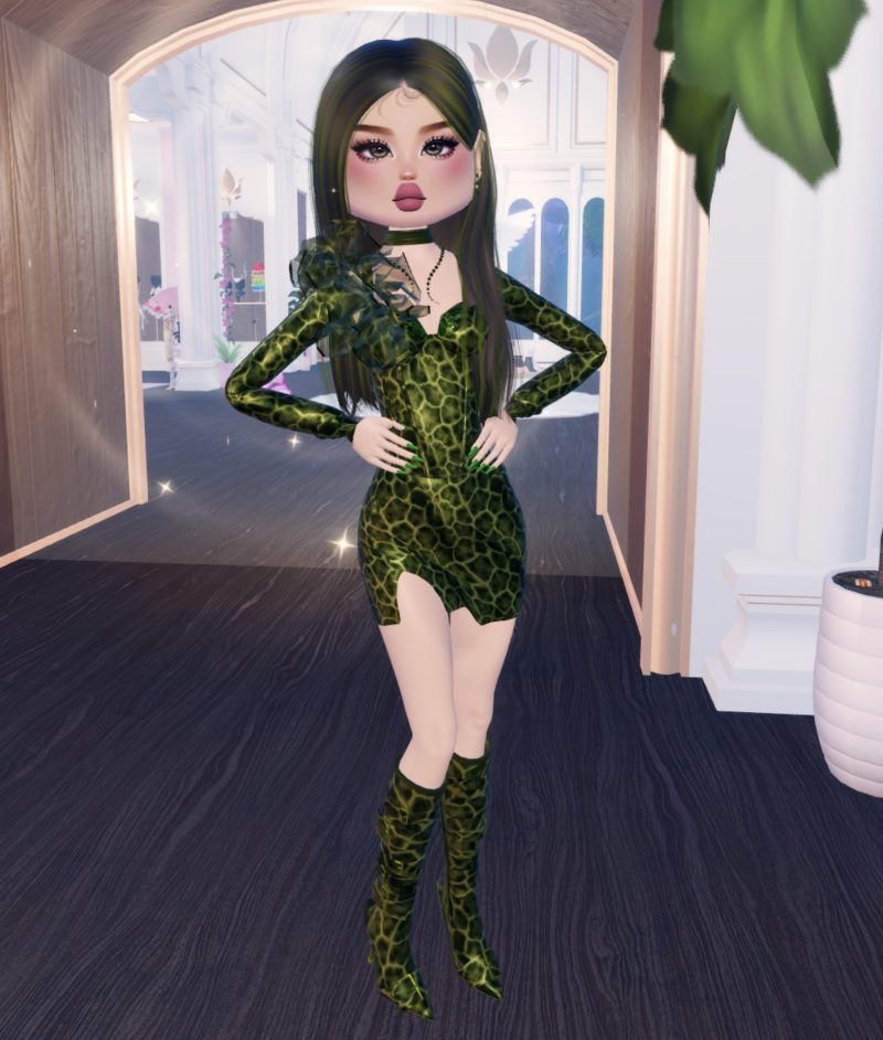 20 Best Outfit Ideas For The Dress To Impress Animal Print Couture ...