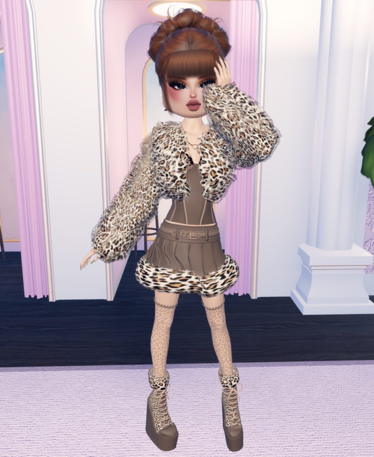 20 Best Outfit Ideas For The Dress To Impress Faux Fur Fashion Theme - DTI Girls