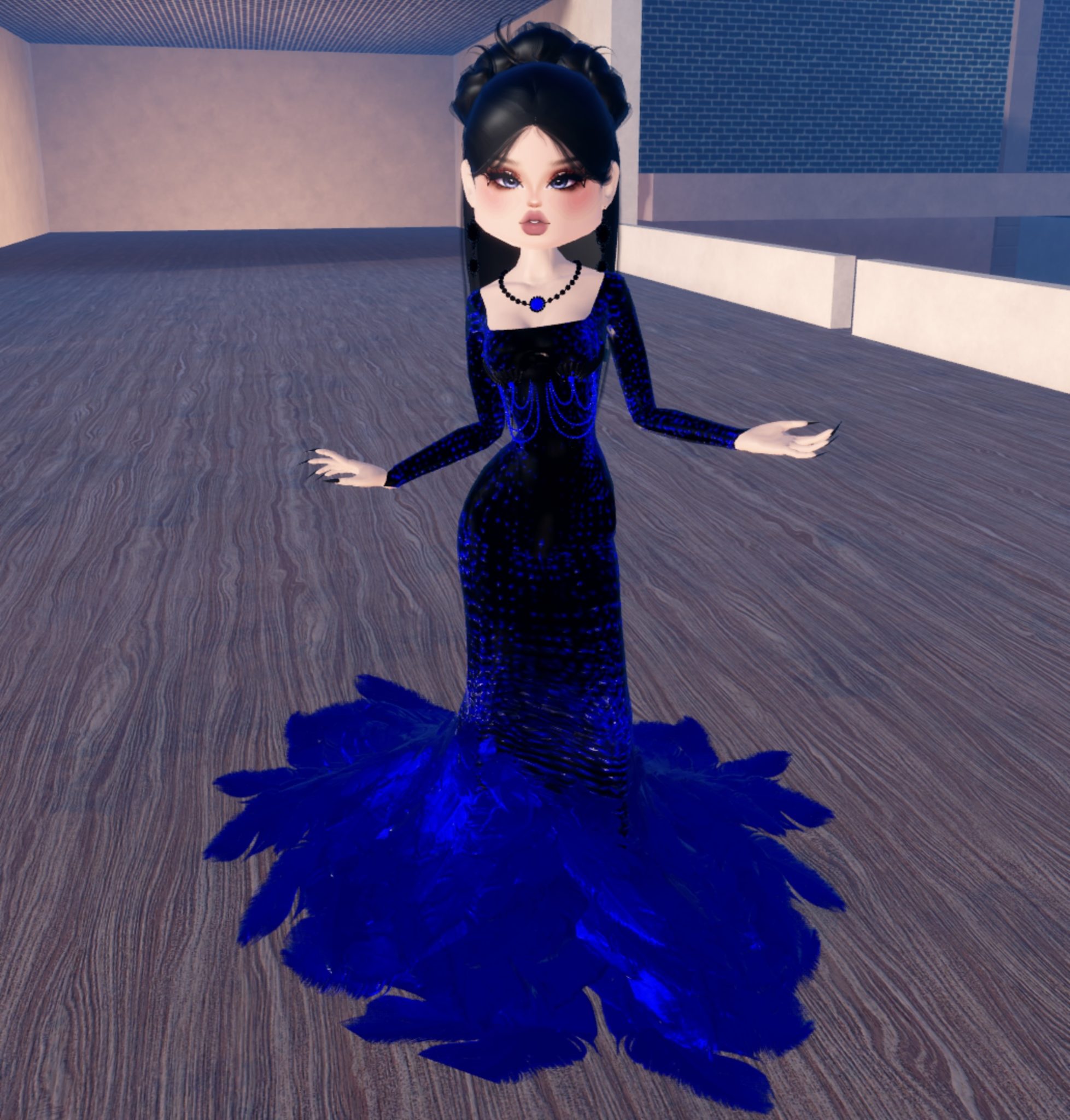 Dress To Impress Feather Dress Prize For Completing The Advent Calendar ...