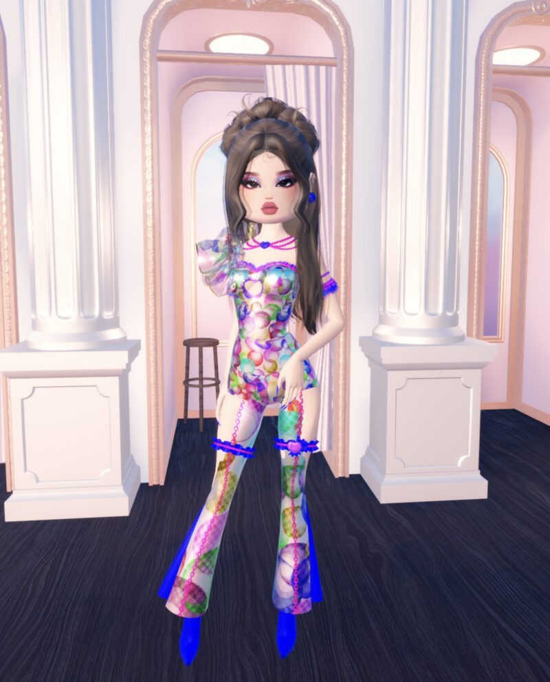 20 Best Outfit Ideas For The Dress To Impress Psychedelic Theme - DTI Girls