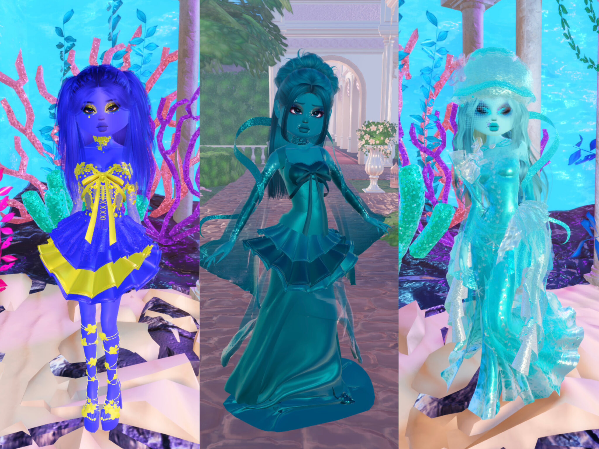 20 Best Outfit Ideas For The Dress To Impress Coral Reef Theme - DTI Girls