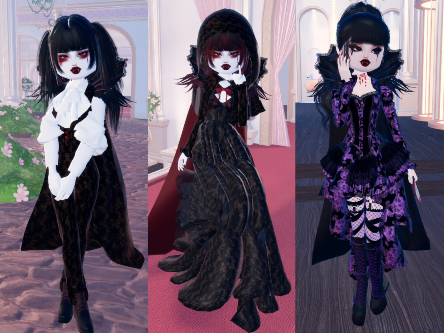 20 Best Outfit Ideas For The Dress To Impress Victorian Vampire Theme ...