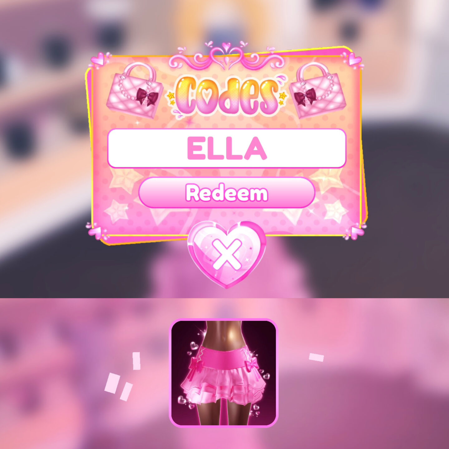 NEW EllaCaroline Dress To Impress Code Revealed! [Stunning Skirt]