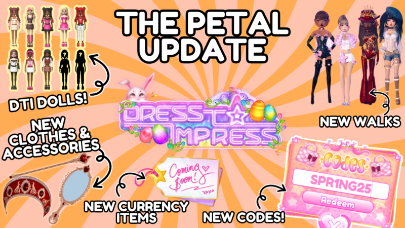 Dress To Impress The Petal Update Spring 2025