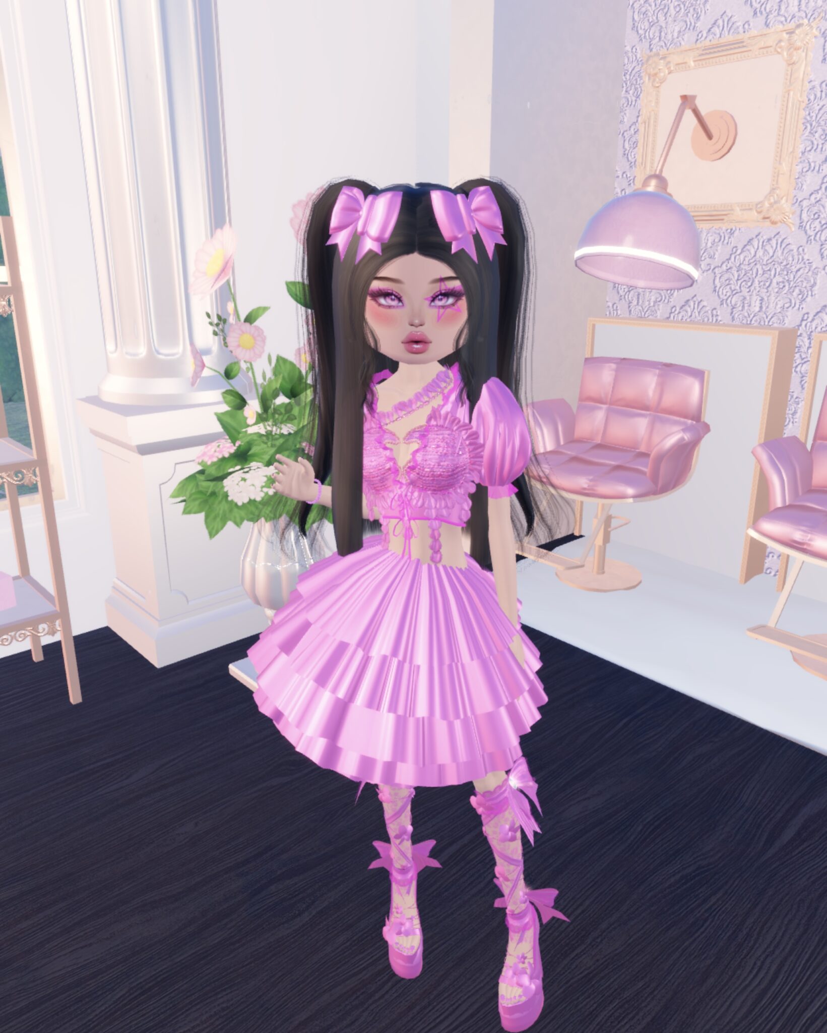 What To Wear For The Dress To Impress Bubble Pop Theme?