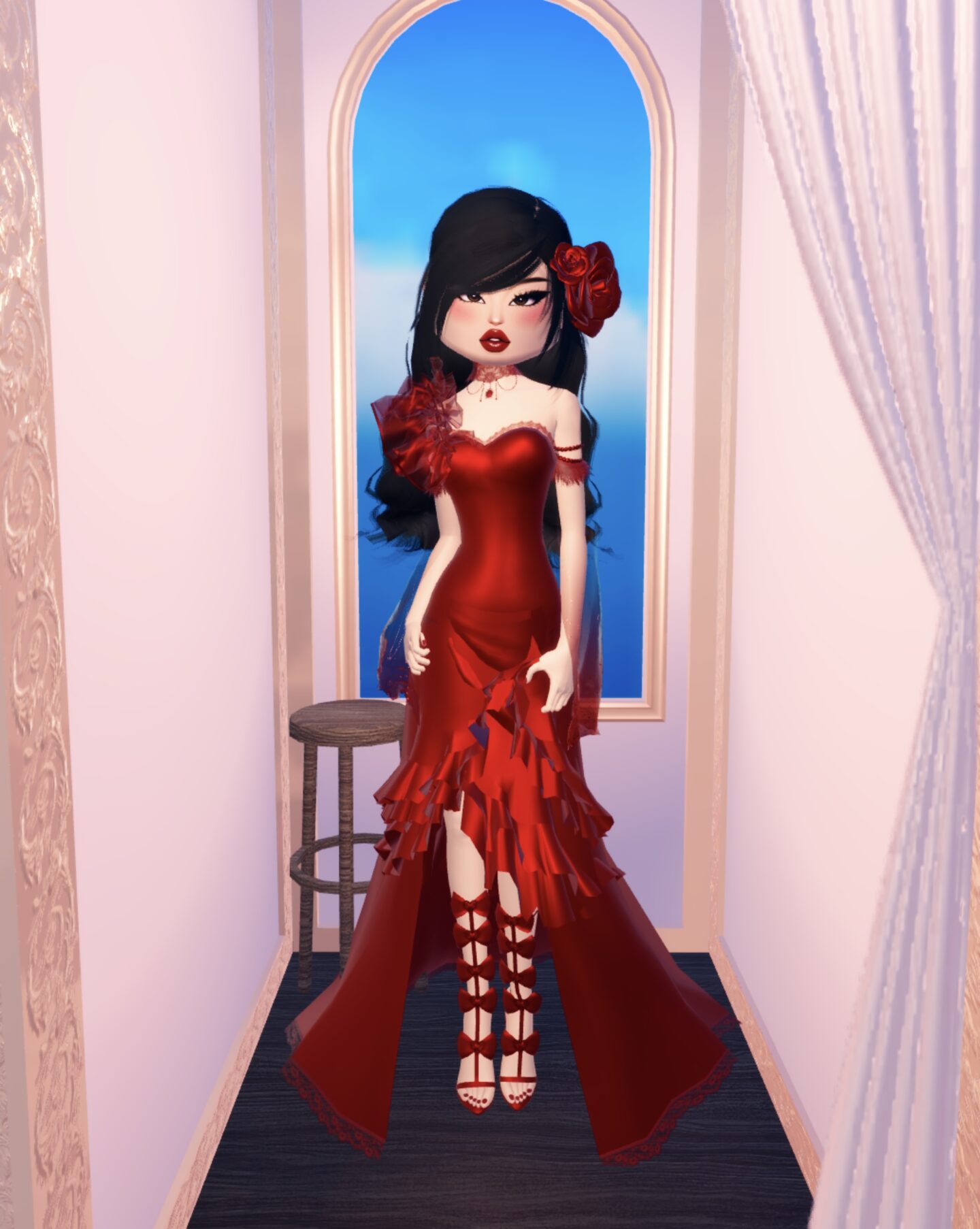 Cute Outfit Ideas For The Dress To Impress Rooftop Party Theme